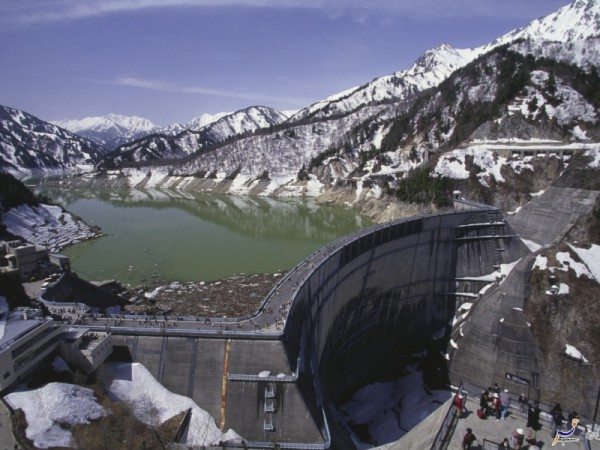 Unique Japan Tours Kurobe Alpine Route Kurobe Dam - Unique Japan Tours